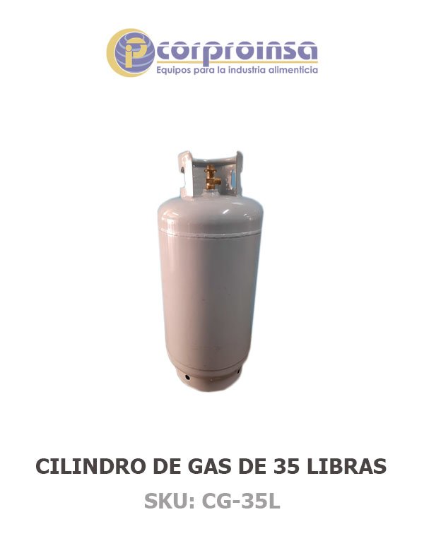 CILINDRO DE GAS DE 35 LIBRAS – Corproinsa