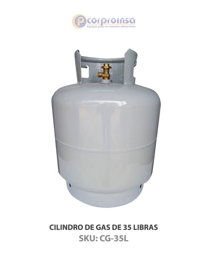 CILINDRO DE GAS DE 35 LIBRAS – Corproinsa