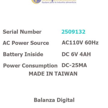 BALANZA DIGITAL – Corproinsa